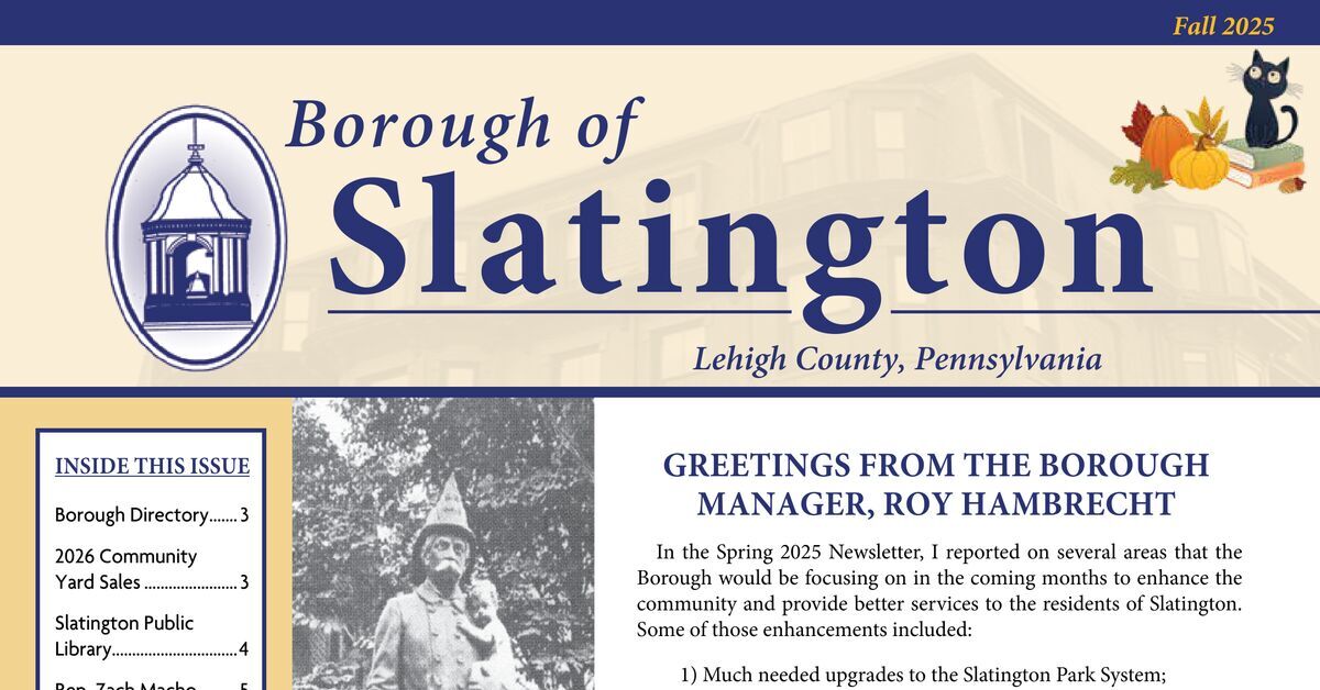 Slatington Fall 2025