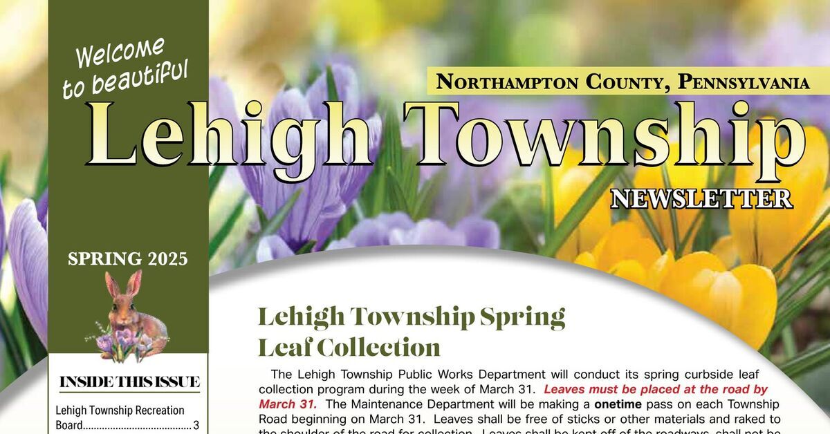 Lehigh Twp Spring 2025