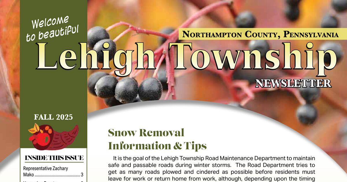 Lehigh Twp Fall 2025