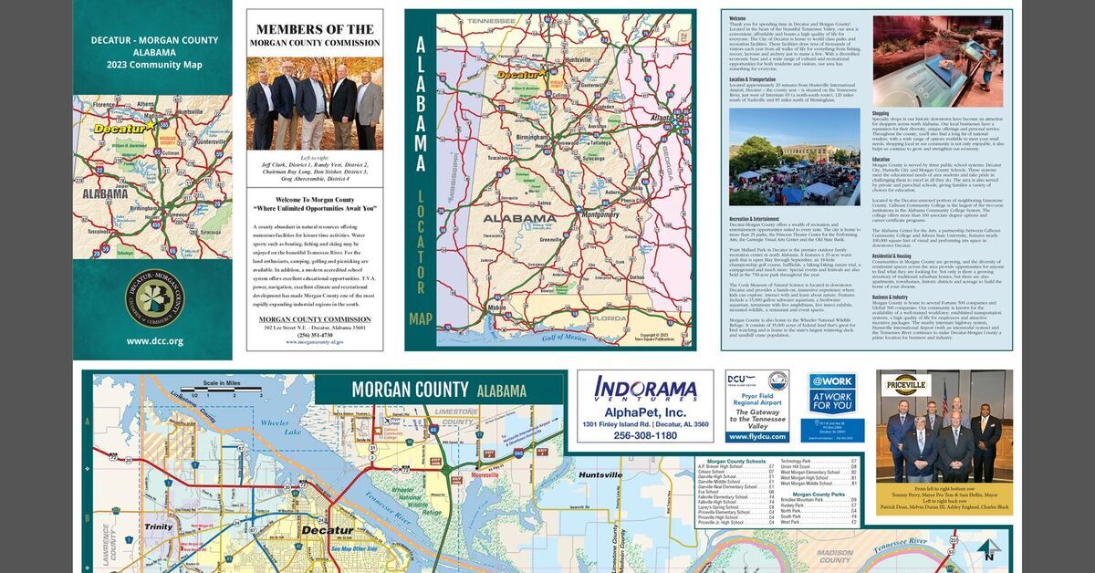 Decatur-Morgan County AL 2023 Map