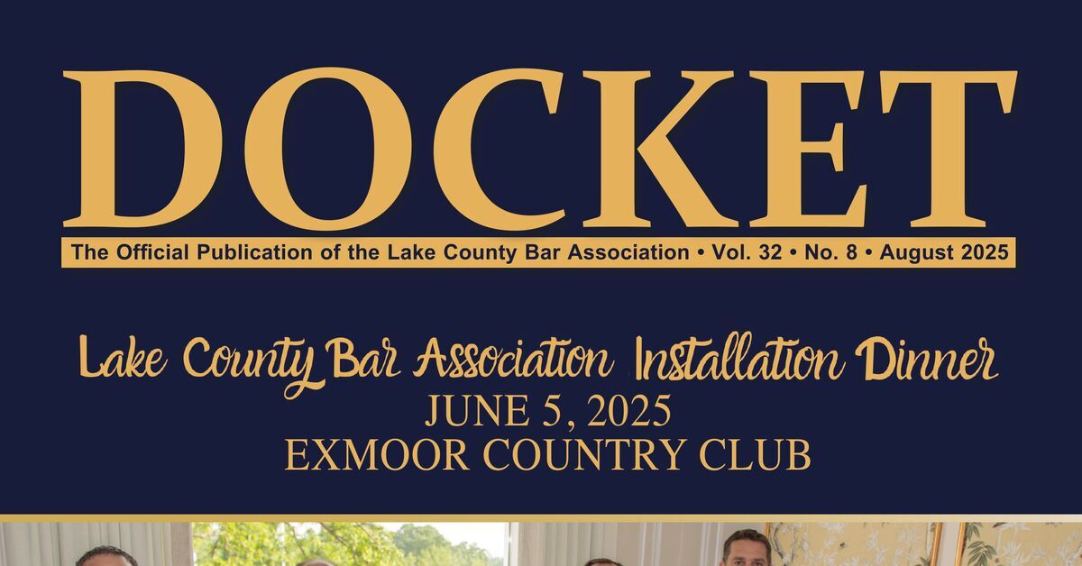 The Docket - August 2025