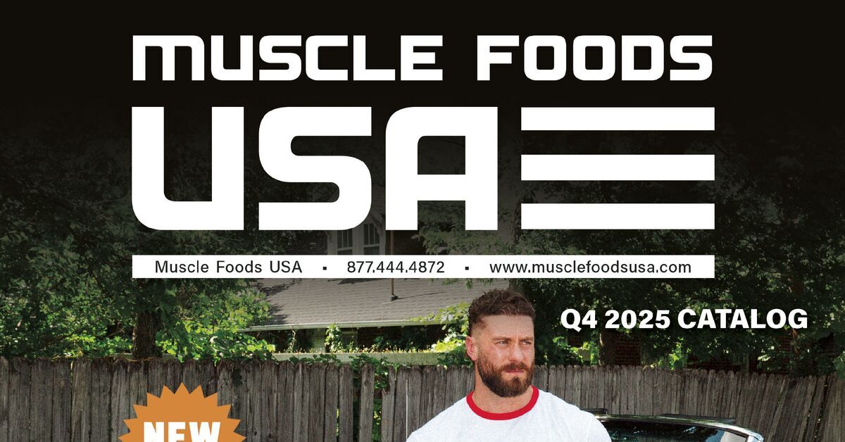 Muscle Foods USA Q3 2025 Digital Catalog