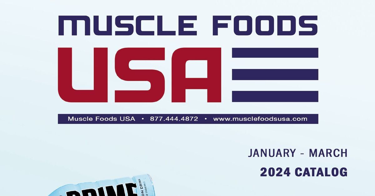 Muscle Foods USA January 2024 Digital Catalog
