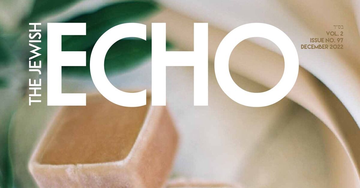 Jewish Echo Magazine- November- December 2022
