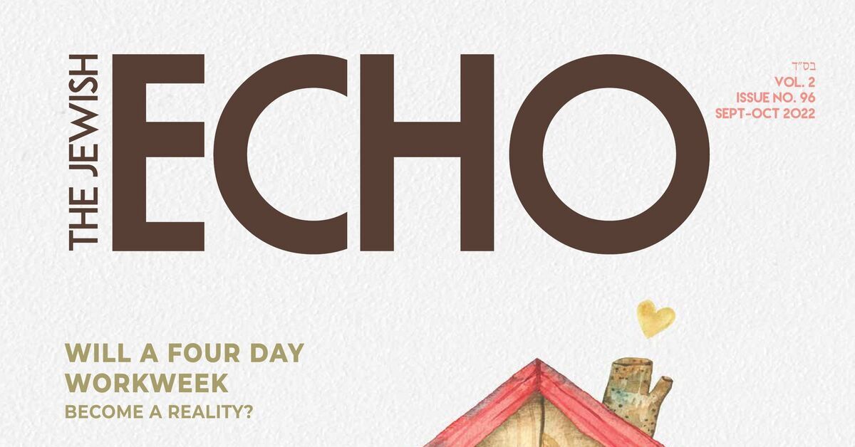 Jewish Echo Magazine- September- October 2022
