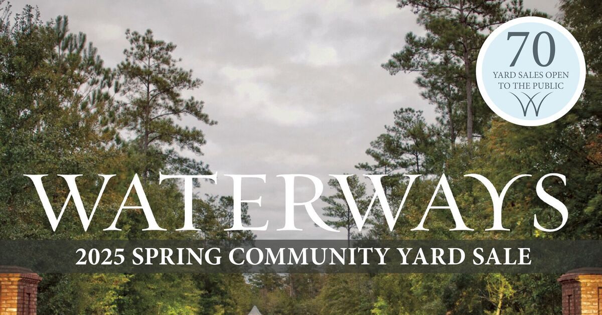 2025 Waterways Spring Yard Sale