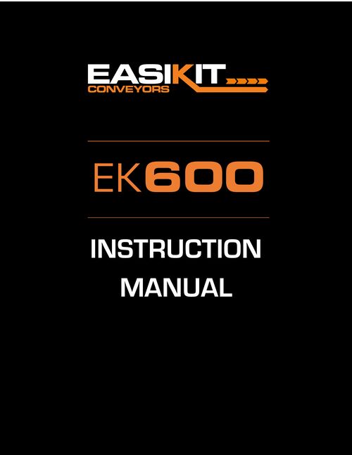EASIKIT EK600 Instruction Manual