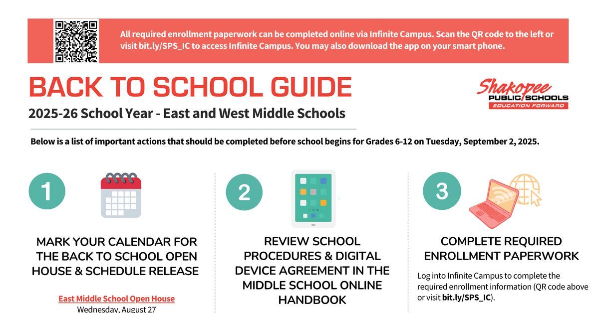 2025/26 BTS Middle School Packet