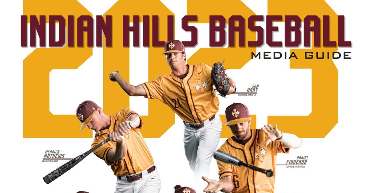 2023 Indian Hills Baseball Media Guide
