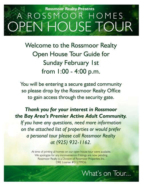 Open House Tour Guide