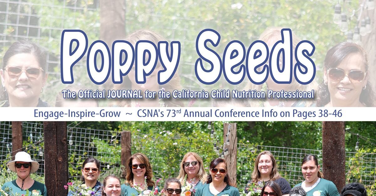 CalSNA Summer 2025 PoppySeeds