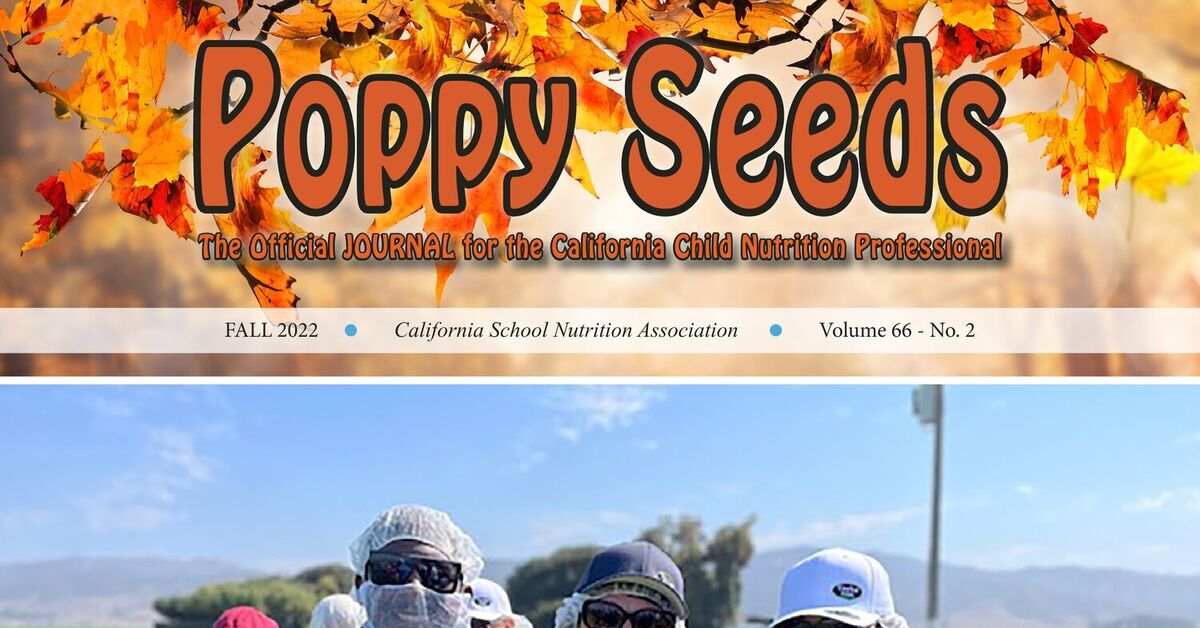 CalSNA Fall 2022 PoppySeeds