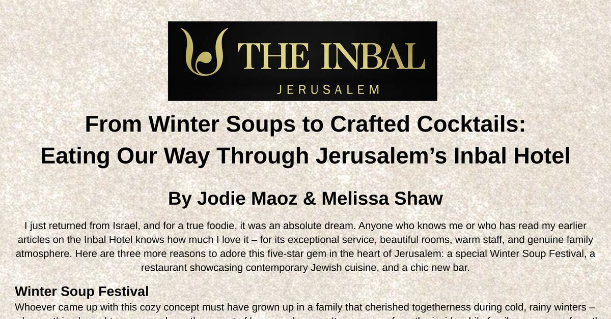 Maoz 122925 Inbal Culiary