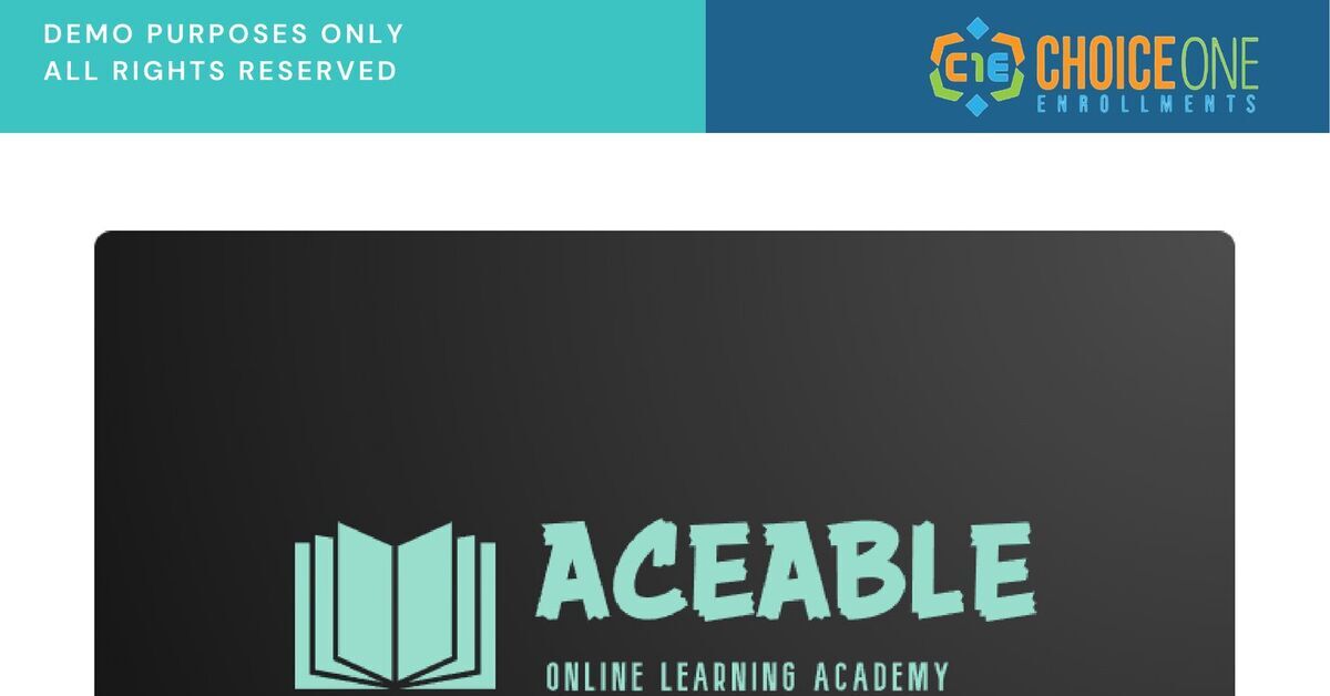 C1C Aceable Demo Guide